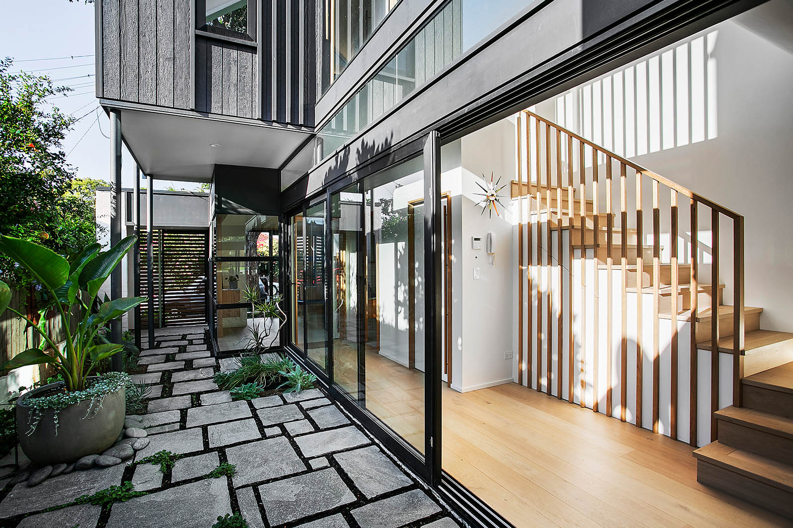 Aluminium double glazed windows - Project by Enviro Window Designs