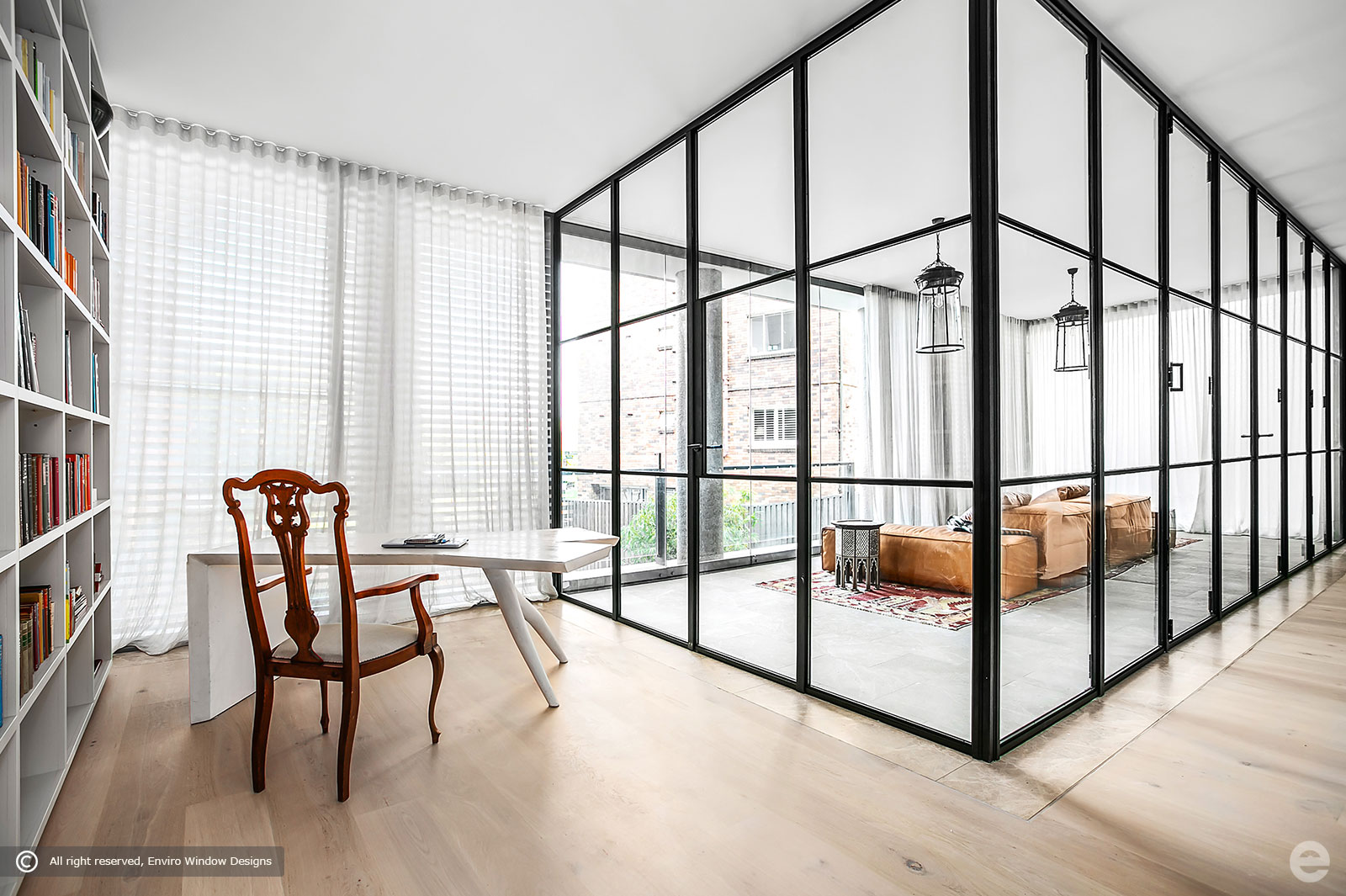 Steel windows and doors with single glaze - by Enviro Window Designs
