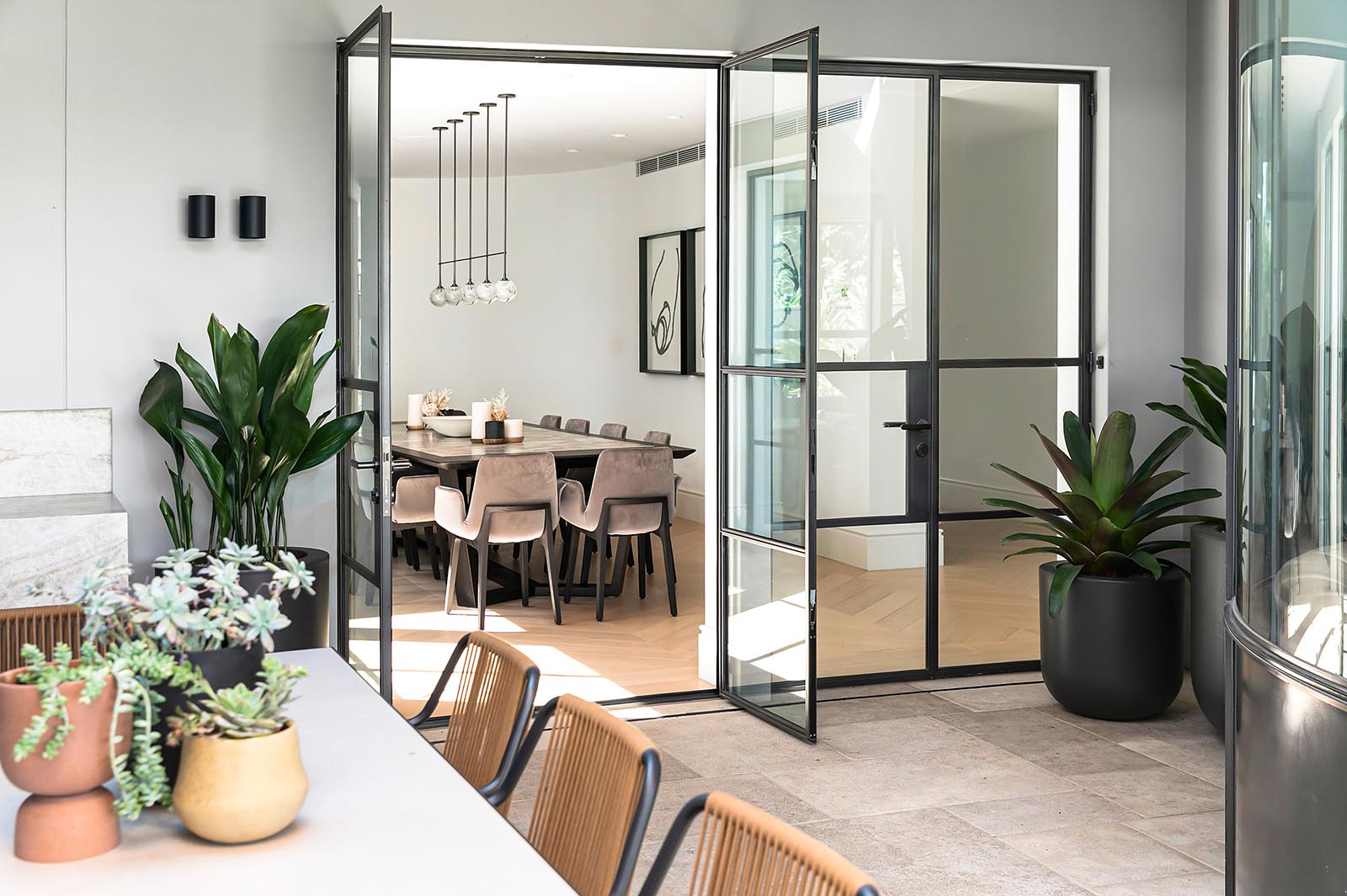 Steel single glazed windows and doors - Enviro Window Designs